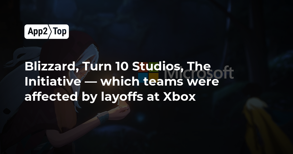 Blizzard, Turn 10 Studios, The Initiative — which teams were affected ...