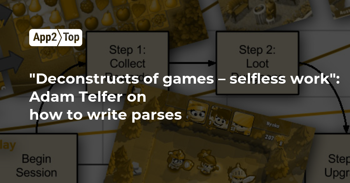 “Deconstructing games is selfless work”: Adam Telfer on how to write ...