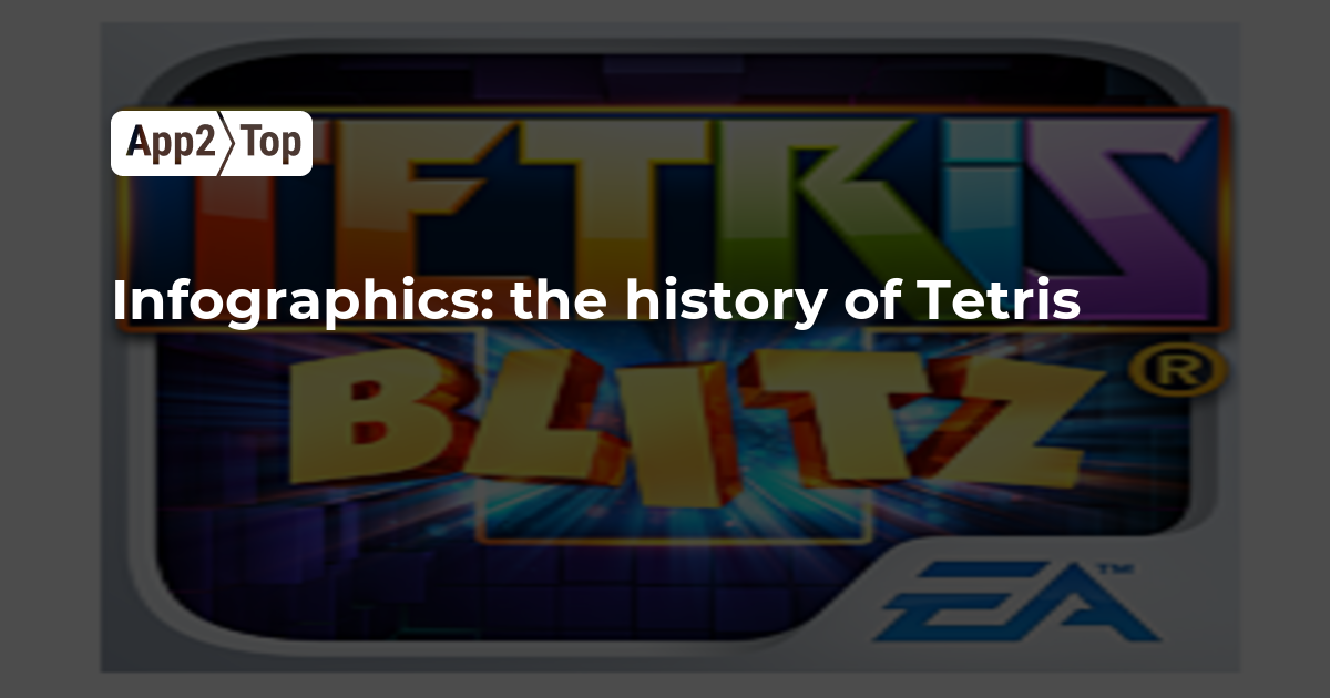 Infographics: the history of Tetris | App2top