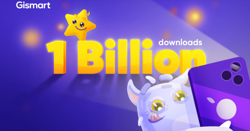 The total number of downloads of Gismart games and applications ...